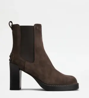 TOD'S Suede Chelsea Boots