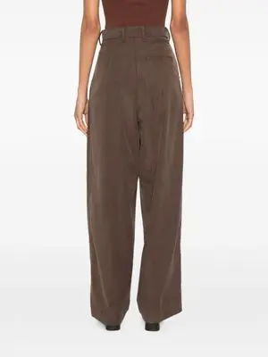WHITE SAND Wide Leg Trousers