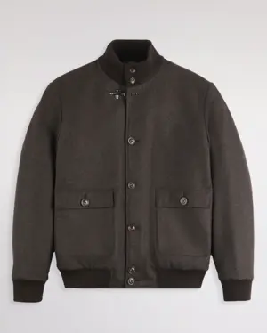 FAY Bomber Jacket - Caffe