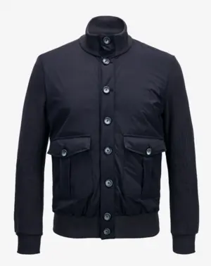 Herno Button Fastening Padded Jacket