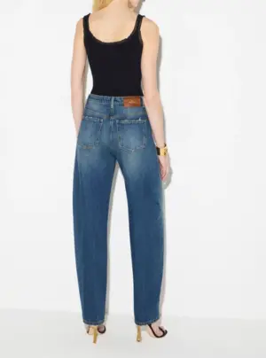 Elisabetta Franchi Balloon Jeans - Blu