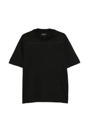 Emporio Armani Logo Cotton T Shirt