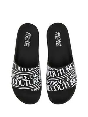 Versace Sandalo Con Logo