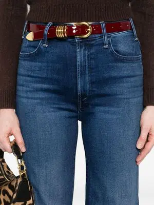 MOTHER The Hustler Roller Sneak Denim Jeans