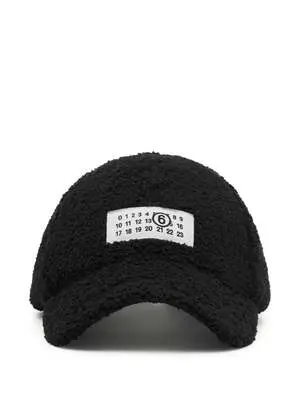 MAISON MARGIELA Logo Baseball Cap - Black