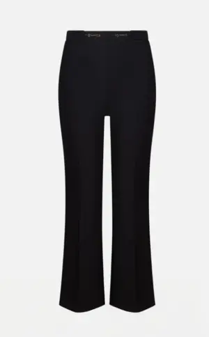 ELISABETTA FRANCHI Trousers With Jewel Detail