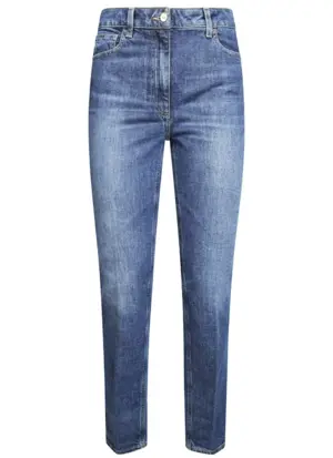 Elisabetta Franchi Slim Fit Jeans - Blu