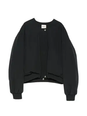 Khaite Cordan Nylon Bomber Jacket