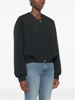 Khaite Cordan Nylon Bomber Jacket