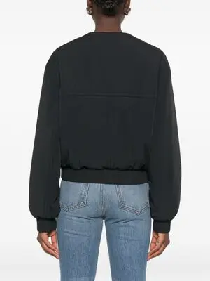 Khaite Cordan Nylon Bomber Jacket