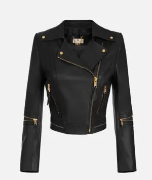 Elisabetta Franchi Biker Nero
