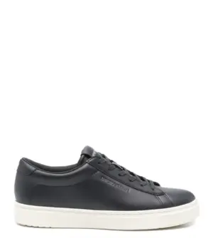 Emporio Armani Round Toe Sneakers
