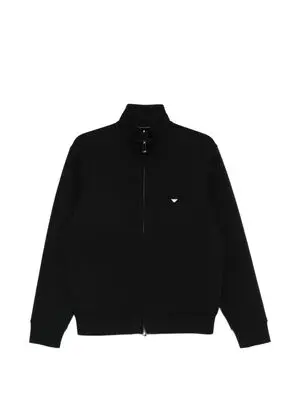 Emporio Armani Logo Sweatshirt - Black
