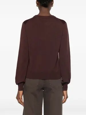 Maison Kitsuné Baby Fox Wool Crewneck Jumper