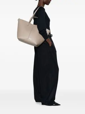 Emporio Armani Medium Leather Tote Bag