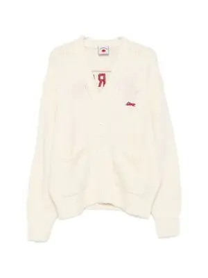 ICECREAM Wool Blend Cardigan - Ecru