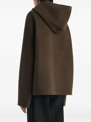 Khaite Dolem Wool Blouson Jacket - Brown