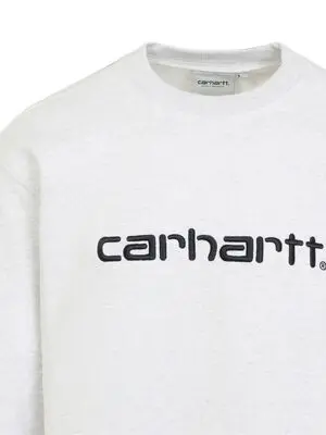Carhartt Work In Progress Logo Cotton Sweatshirt