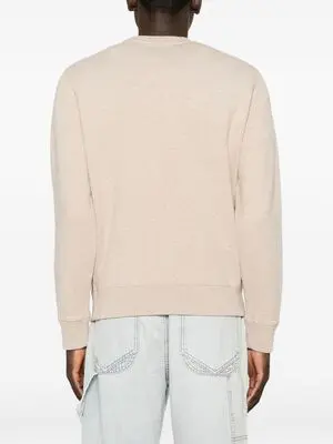 Maison Kitsuné Fox Head Ccotton Crewneck Sweatshirt
