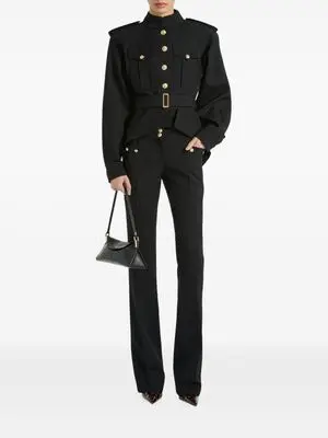 Balmain Wool Belted Jacket