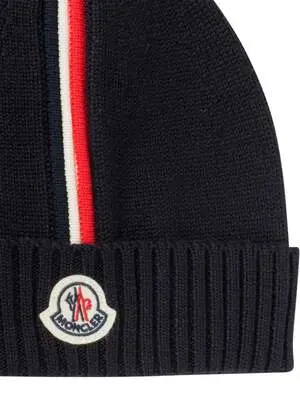 Moncler Beanie Hat With Logo