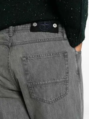 Stone Island Denim Cotton Jeans