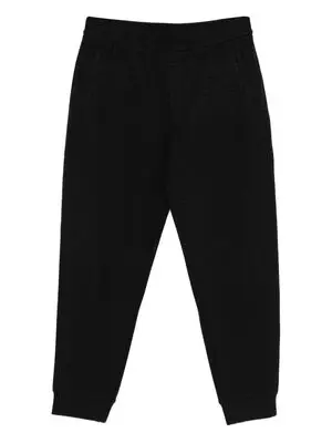 Emporio Armani Allover Logo Sweatpants - Black