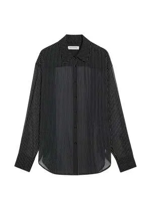 THE FRANKIE SHOP Peri Striped Shirt