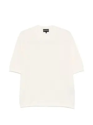 Emporio Armani Cotton Crewneck Sweater