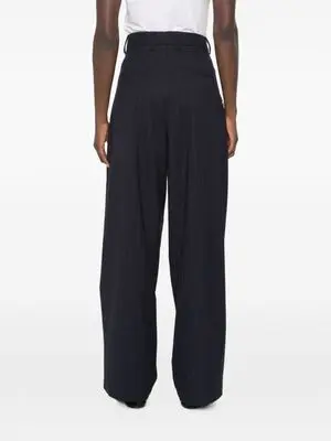 WHITE SAND Wide Leg Trousers