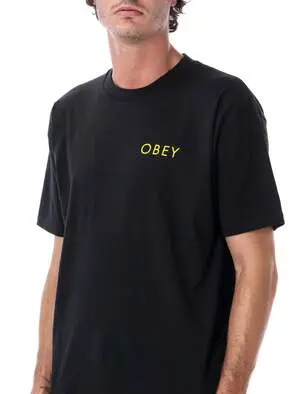 Obey T Shirts And Polos - Nero