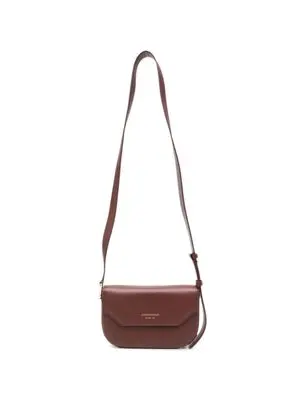 Emporio Armani Leather Corssbody Bag - Brown
