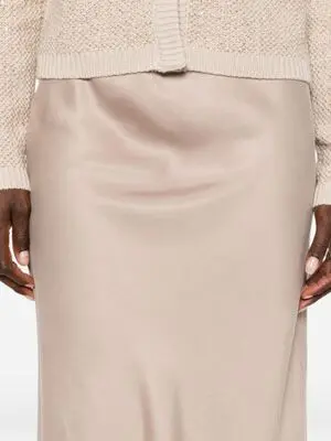 Fabiana Filippi Long Skirt - Brown