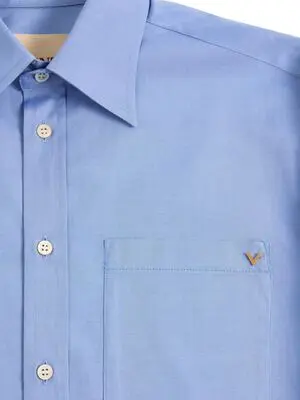 Valentino Garavani V Gold Cotton Shirt