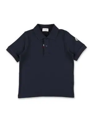 Moncler T Shirts And Polos - Blu