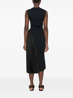 Emporio Armani Pleated Midi Dress