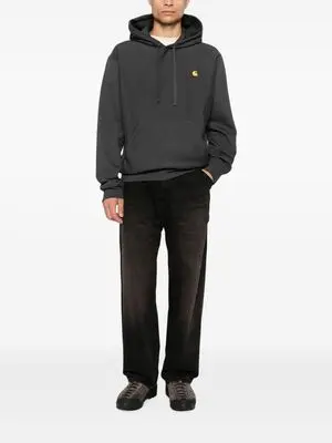 Carhartt Work In Progress Logo Cotton Hoodie