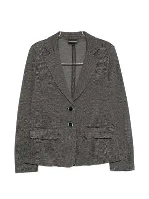 Emporio Armani Cotton Single Breasted Jacket