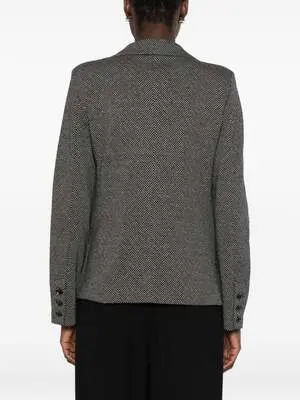 Emporio Armani Cotton Single Breasted Jacket