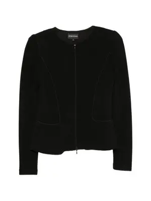 Emporio Armani Zipped Blazer Jacket