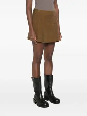 GOLDEN GOOSE Cotton Mini Skirt