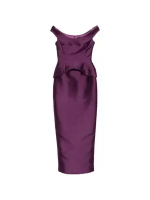 Solace London Pieta Maxi Dress - Violet