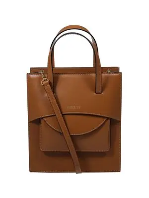 HIDESINS Pocket Leather Handbag - Camel