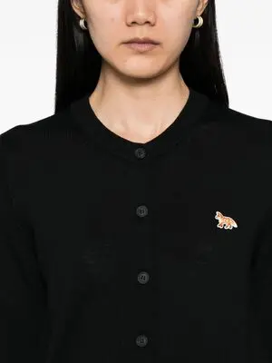 Maison Kitsuné Baby Fox Wool Cardigan