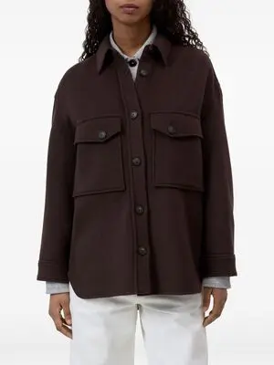 Closed Wool Blend Oversized Shirt