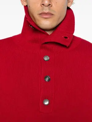 AMI Paris Wool Turtle Neck Sweater