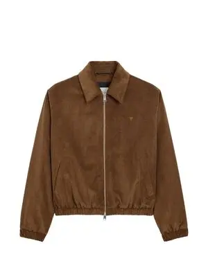 AMI Paris Velvet Cotton Blouson Jacket