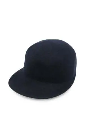 Fabiana Filippi Wool Baseball Cap - Navy