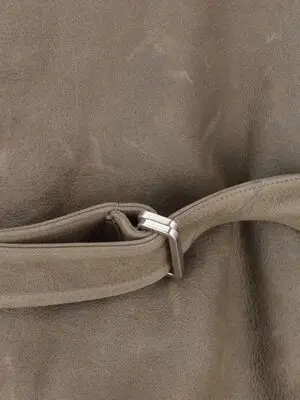 Rick Owens L Eather Jacket - Grey