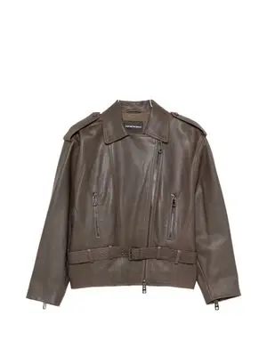 Emporio Armani Leather Jacket